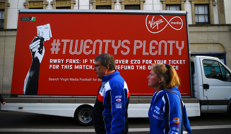 Virgin Media Display Vehicle Outside Ground Editorial Stock Photo ...