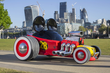 Mickey Mouse His Model Roadster Racer Editorial Stock Photo - Stock ...