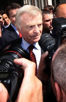 Max Mosley President Fia Federation International Editorial Stock Photo ...