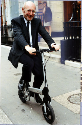 Clive Sinclair His New Invention Zike Editorial Stock Photo - Stock ...