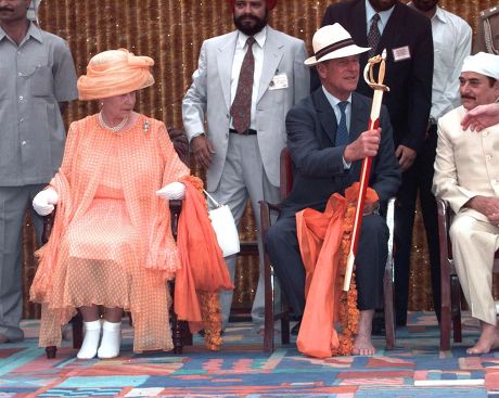 Prince Philip Presented Sword Golden Temple Editorial Stock Photo ...