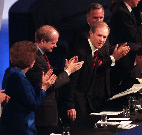 William Hague Baroness Thatcher Lead Applause Editorial Stock Photo ...