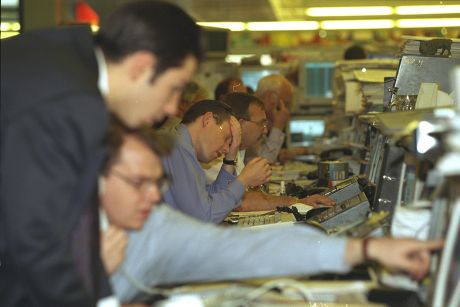Trading Floor Society Generale City Share Editorial Stock Photo - Stock ...