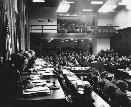 Nuremberg Trials Courthouse Pass Editorial Stock Photo - Stock Image ...