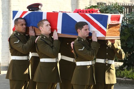 Funeral Sapper Patrick Azimkar Editorial Stock Photo - Stock Image ...