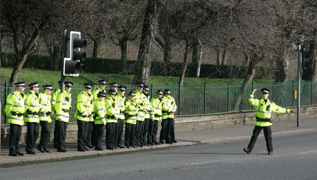Police Traffic Training Exercise Editorial Stock Photo - Stock Image ...