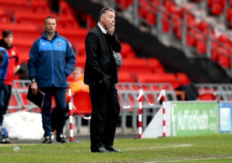 Doncaster Rovers Manager Darren Ferguson Shows Editorial Stock Photo ...