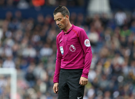 Disappointed Looking Referee Mark Clattenburg On Editorial Stock Photo ...