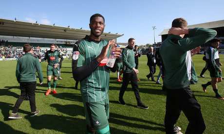 Final Whistle Delight Plymouths Nathan Blissett Editorial Stock Photo ...