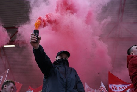 Brann Fan Before Eliteserien Match Between Editorial Stock Photo ...
