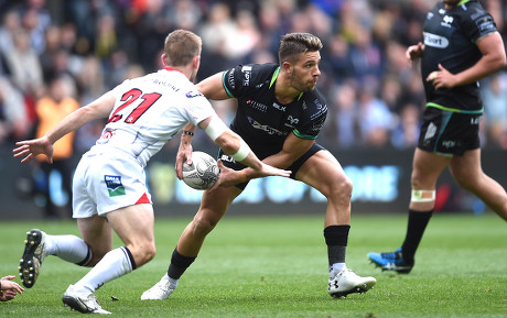 Rhys Webb Ospreys Takes On Paul Editorial Stock Photo - Stock Image ...