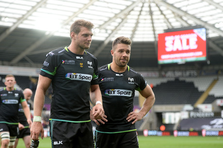 Rhys Webb Ospreys Shakes Hands Dan Editorial Stock Photo - Stock Image ...
