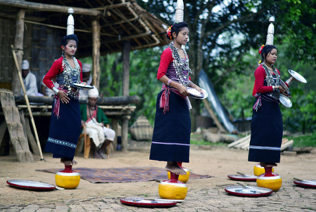 Reang Girls Perform Their Traditional Hajagari Editorial Stock Photo - Stock Image | Shutterstock