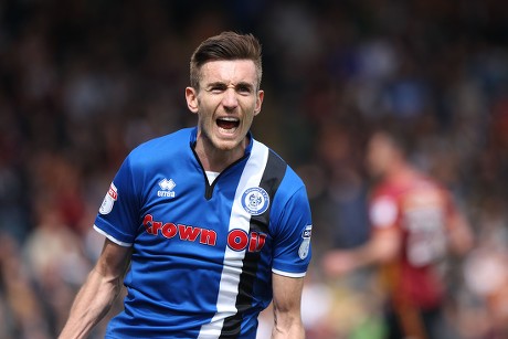 Goal Matthew Lund Celebrates Equalising Rochdale Editorial Stock Photo ...