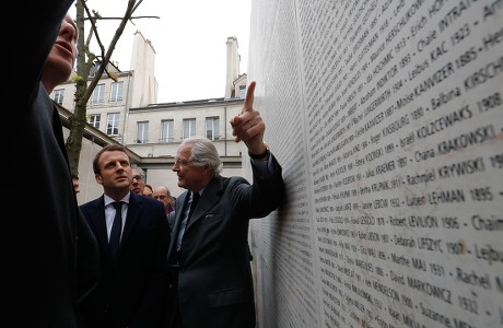 Emmanuel Macron Eric De Rothschild Editorial Stock Photo - Stock Image ...