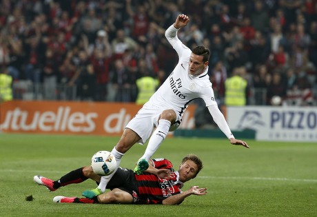 OGC Nice vs Paris Saint Germain, France - 30 Apr 2017 Stock Pictures ...