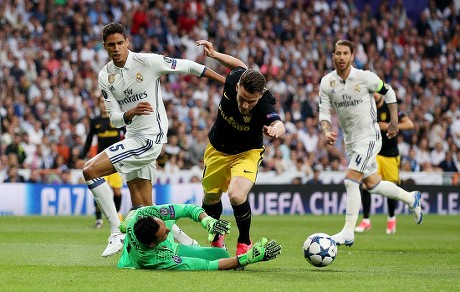 Keylor Navas Real Madrid Makes Save Editorial Stock Photo - Stock Image ...