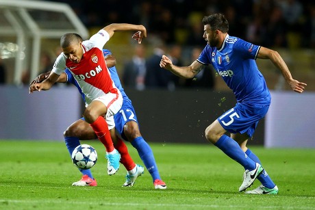 Kylian Mbappe Monaco During Uefa Champions Editorial Stock Photo ...