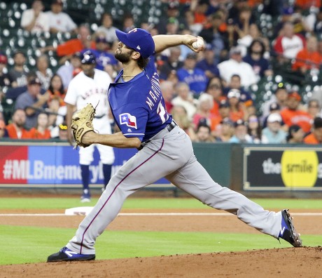 Texas Rangers Starting Pitcher Nick Martinez Editorial Stock Photo ...