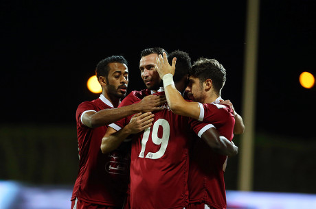 Alfaisaly Players Celebrate Goal During Saudi Editorial Stock Photo ...