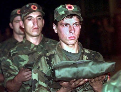 Irznic Kosovo Yugoslavia Carrying Their New Editorial Stock Photo ...