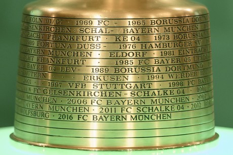 Engraved Names Winning Teams On Dfb Editorial Stock Photo - Stock Image ...