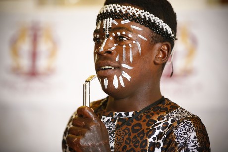 South African Xhosa Traditional Dancer Performs Editorial Stock Photo ...