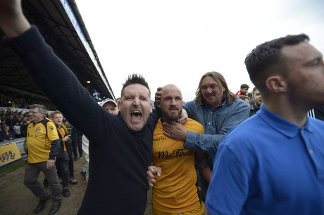 David Pipe Newport County Celebrates Full Editorial Stock Photo - Stock ...