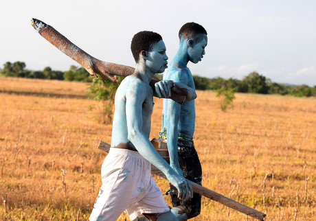 __COUNT__ Deer hunting festival in Ghana, Accra - 06 May 2017 Stock ...
