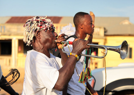 __COUNT__ Deer hunting festival in Ghana, Accra - 06 May 2017 Stock ...