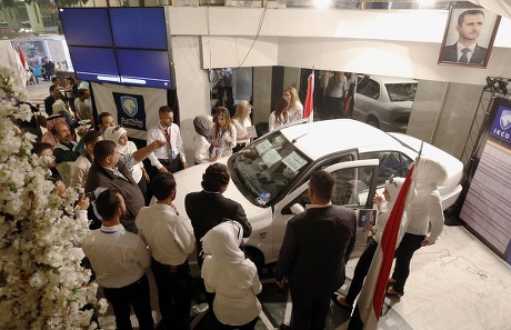 People Stand Around New Shahba Car Editorial Stock Photo - Stock Image ...