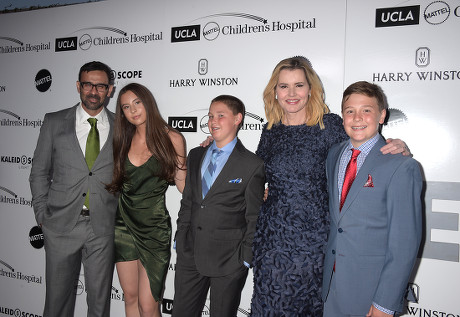 Reza Jarrahy Geena Davis Daughter Alizeh Editorial Stock Photo - Stock ...