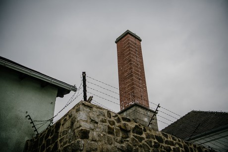 Chimney Former Austrian Nazi Concentration Camp Editorial Stock Photo ...