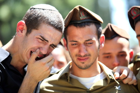 Israelis Mourn During Funeral 22yearold Soldier Editorial Stock Photo ...