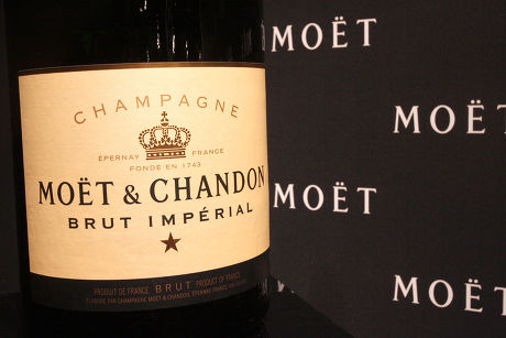 Moet Chandon Champagne Label Editorial Stock Photo - Stock Image ...