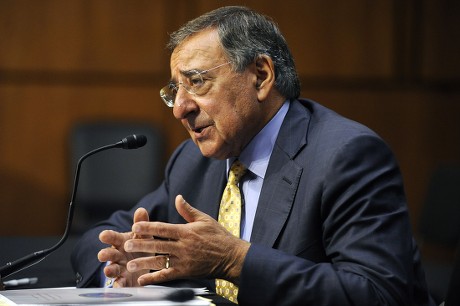 Us Defense Secretary Leon Panetta Testifies Editorial Stock Photo ...