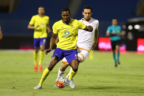 Alnassr Player Omar Hawasawi L Action Editorial Stock Photo - Stock ...