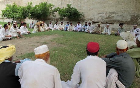 Elders Mehsud Tribe Attend Jirga Centuries Editorial Stock Photo ...