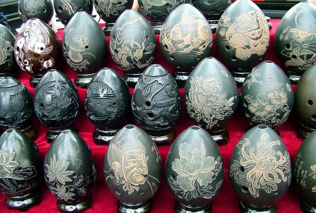 Xun Instruments Globular Ocarina Different Embossed Editorial Stock ...