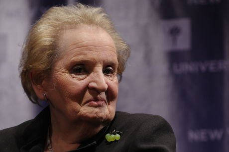 Former Secretary State Madeleine Albright Editorial Stock Photo - Stock ...