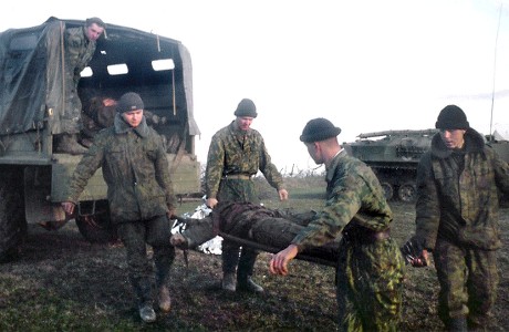 Chechnya Russian Federation Russian Soldiers Load Editorial Stock Photo ...