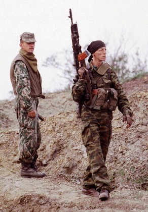 Moscow Russian Federation Russian Soldier His Editorial Stock Photo ...