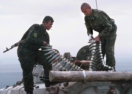 Chechnya Russian Federation Russian Soldiers Load Editorial Stock Photo ...