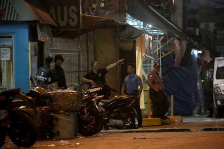 Police Officers Secure Area Where Twin Editorial Stock Photo - Stock ...