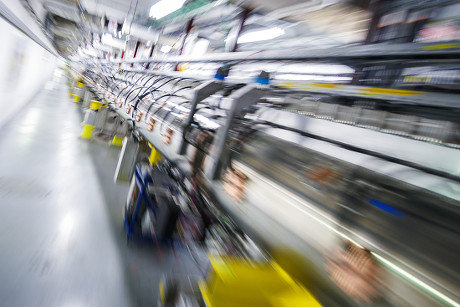 Linac 4 Linear Accelerator Pictured Before Editorial Stock Photo ...