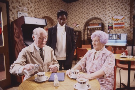 Jonathan Barlow Jeff Singleton Helen Worth Editorial Stock Photo ...