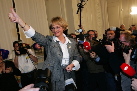 Pia Kjaersgaard Leader Danish Peoples Party Editorial Stock Photo ...