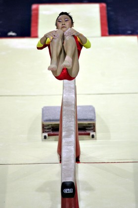 Ya Li China Performs On Beam Editorial Stock Photo - Stock Image ...