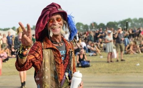 Festivalgoer Bibi Germany Who Visited Fesival Editorial Stock Photo ...