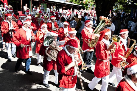Santa Claus Germany Takes Part Parade Editorial Stock Photo - Stock ...